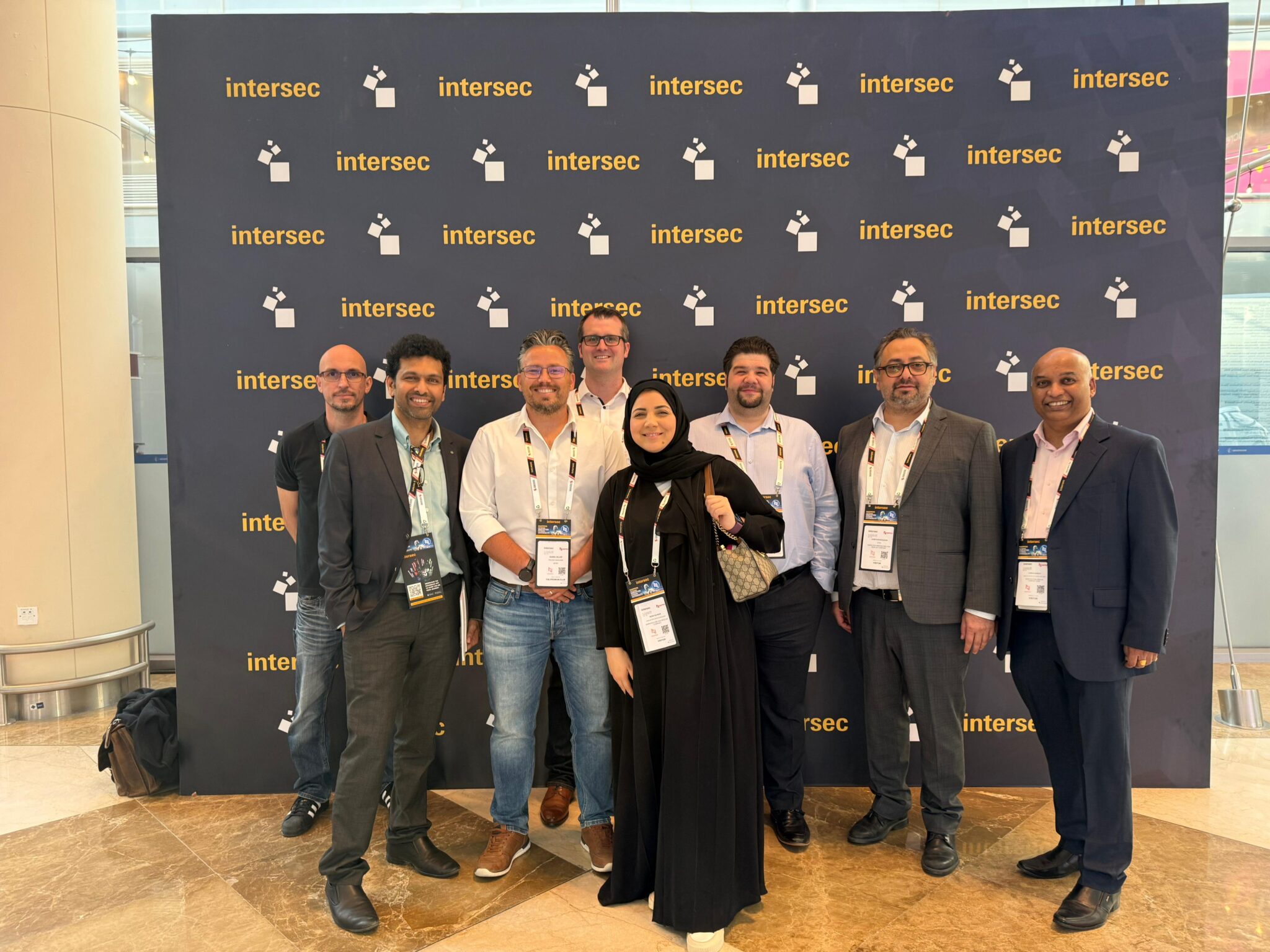 Emergency response at INTERSEC 2025, Dubai. | Emirates Fire & Rescue